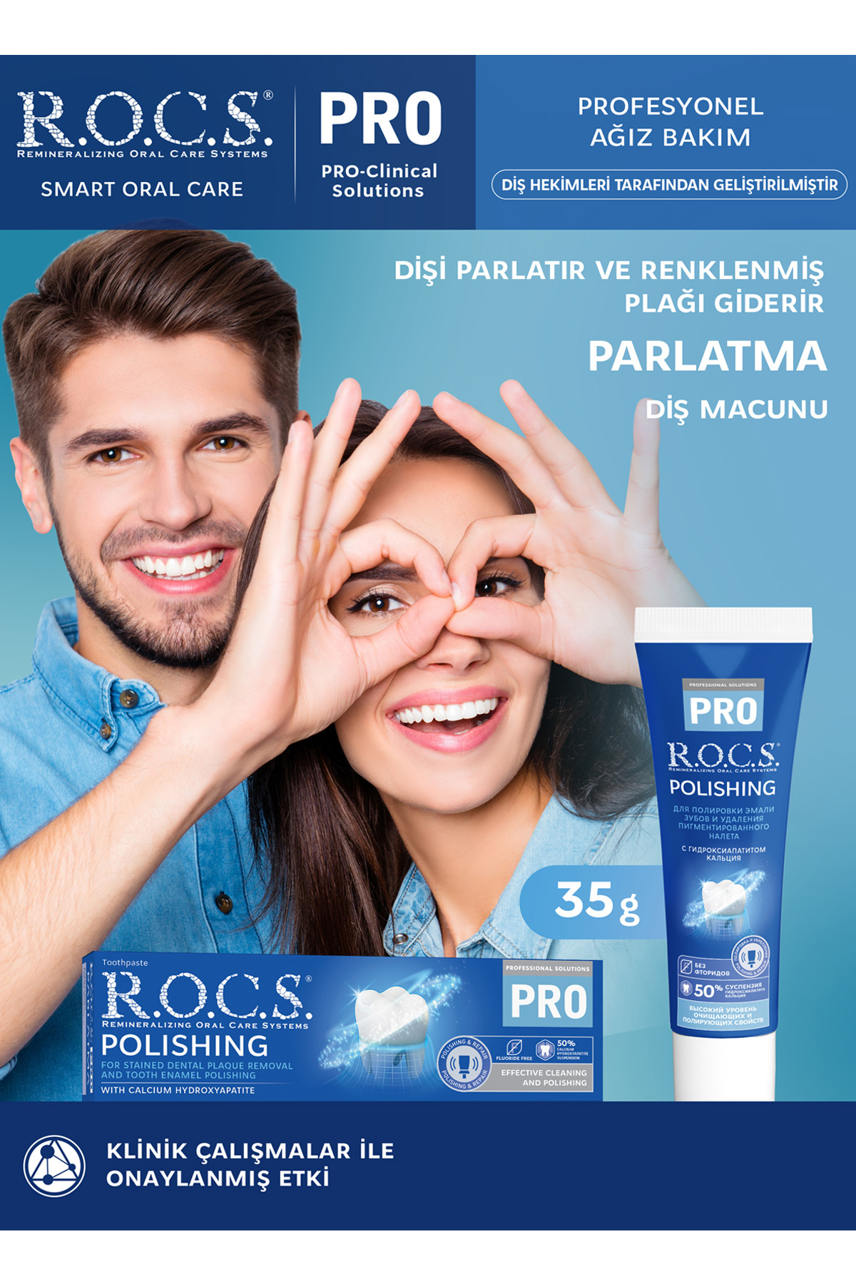R.O.C.S. R.o.c.s Pro - Diş Parlatma Macunu (35g) Fiyatı, Yorumları ...