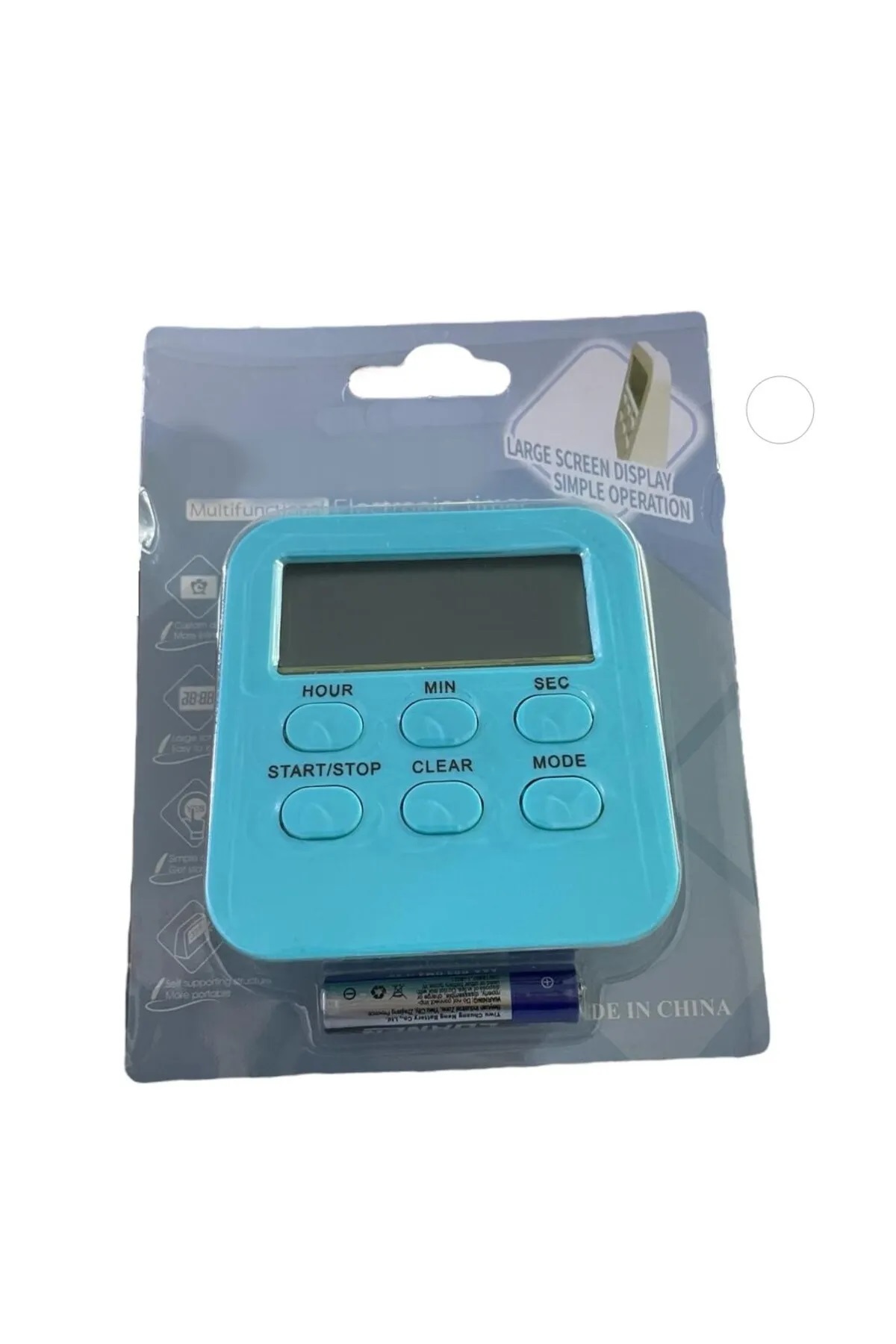 Janva Öğrenci Ders Çalışma Saati Kronometreli Araç Saati Mutfak ...