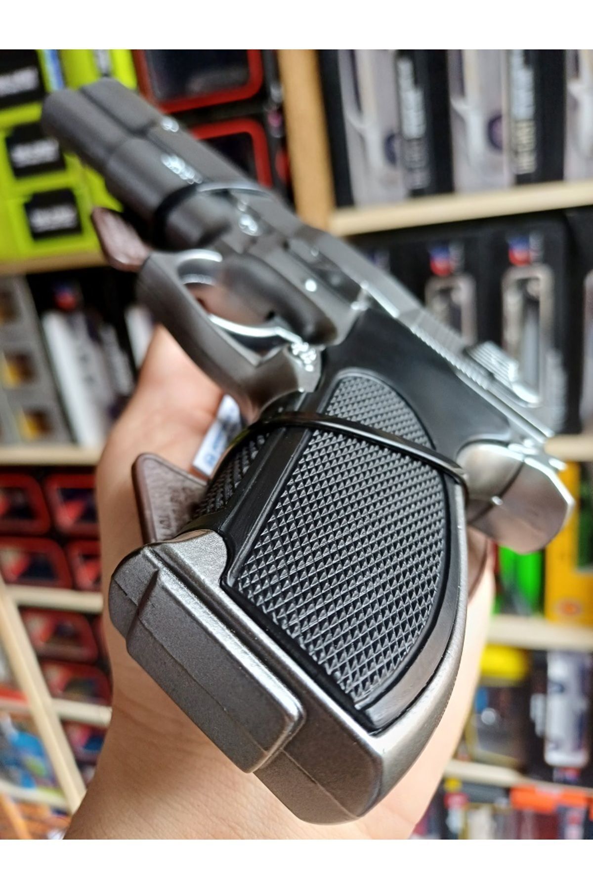 OYUNCAKSAHİLİ Oyuncak Kapsül Tabanca 22cm Ispanya Gonher Metal Oyuncak ...