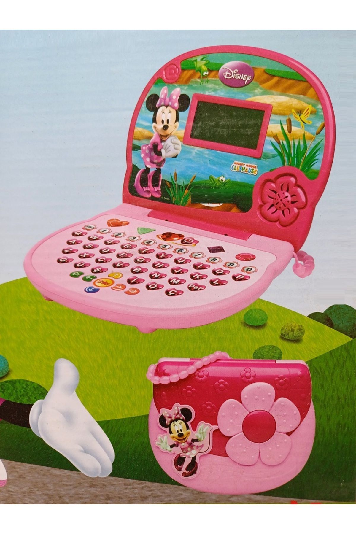 DİSNEY Laptop Eğitici Dijital Ekranlı Bilgisayar Minnie Mouse Çanta ...