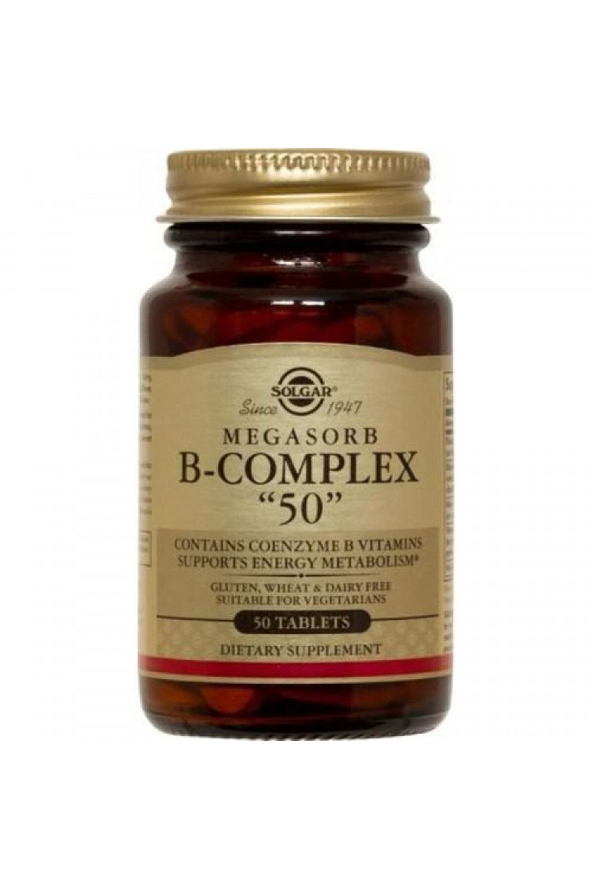 Solgar Vitamin B Complex 50 Bitkisel Kapsül - Fiyatı, Yorumları