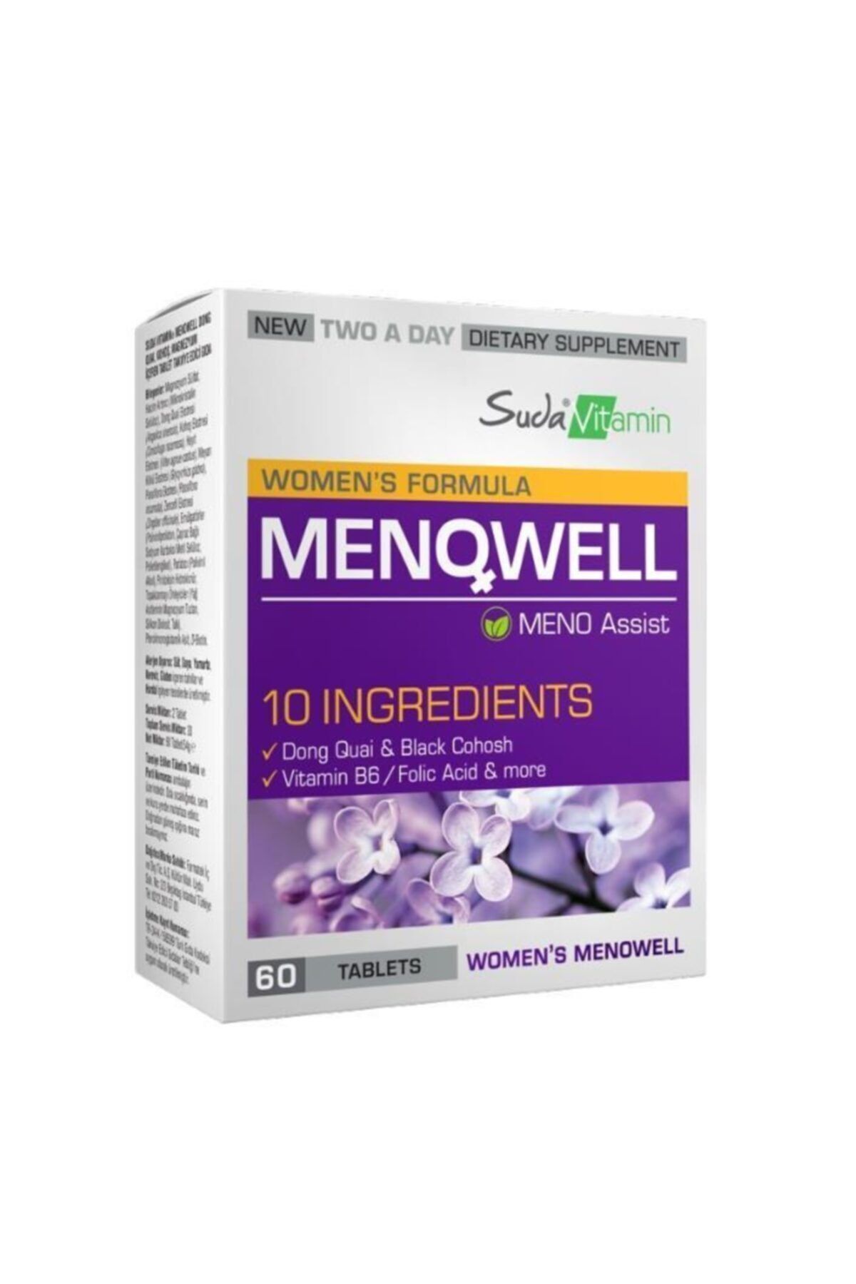 Suda Vitamin Women's Formula Menowell 60 Tablet - Fiyatı, Yorumları