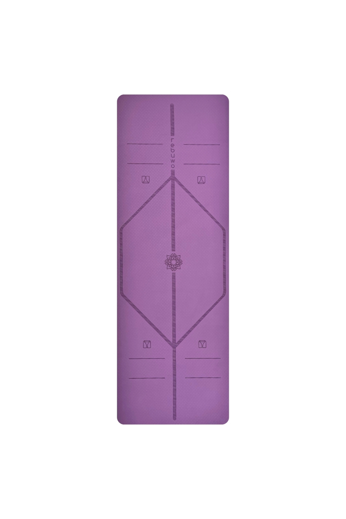 Rebuwo Hizalama Tasarım Yoga Pilates Mat 8mm Tpe Yoga Pilates MatFiyatı ...