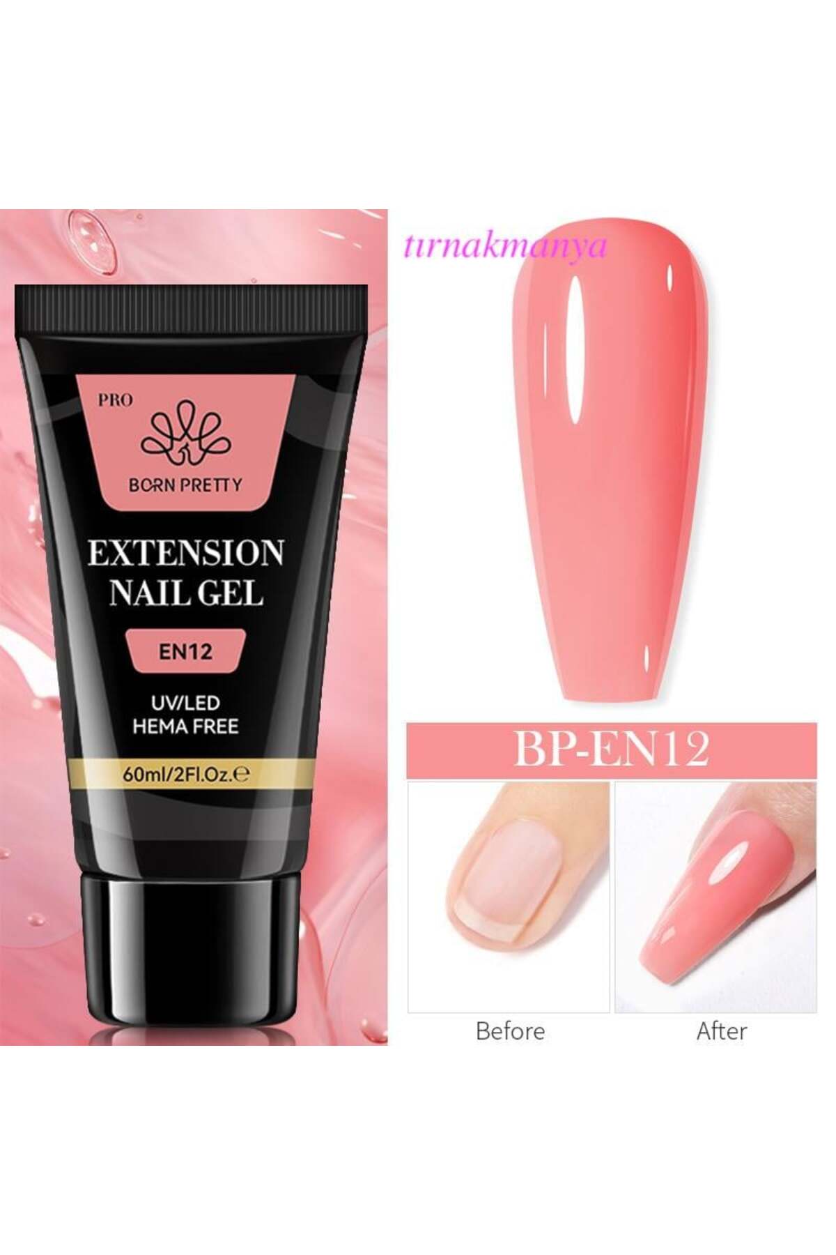 Born Pretty 60 ml Hema Free Tırnak Uzatma Poly Jel En12 (59081) Fiyatı ...