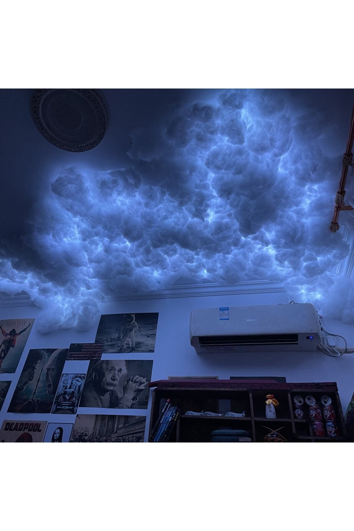 Genel Markalar Bulut Duvar - Tavan Rgb Ledli Kendin Yap Ürünü (5 METRE ...