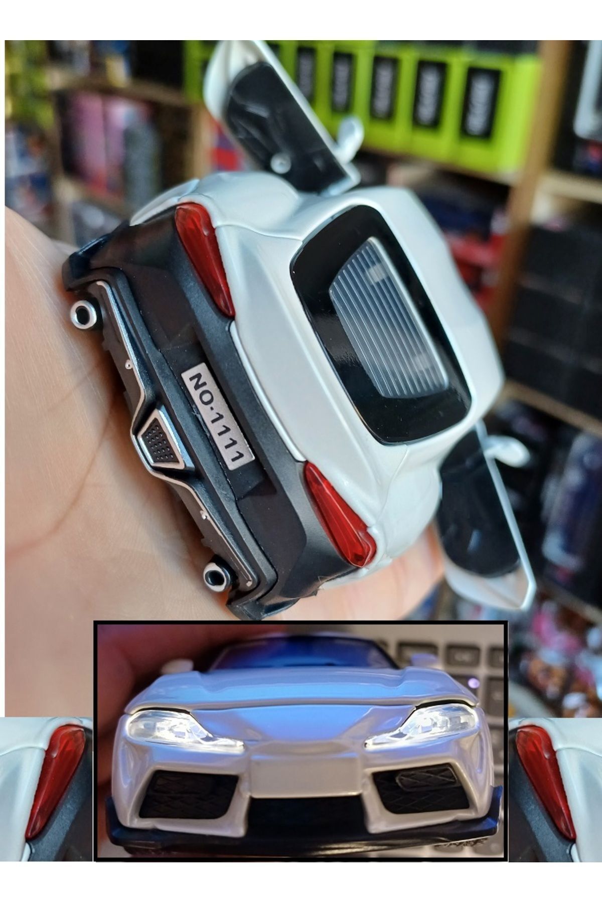 OYUNCAKSAHİLİ TOYOTA SUPRA TARZ KOLEKSİYON METAL MODEL ARABA KAPILAR ...