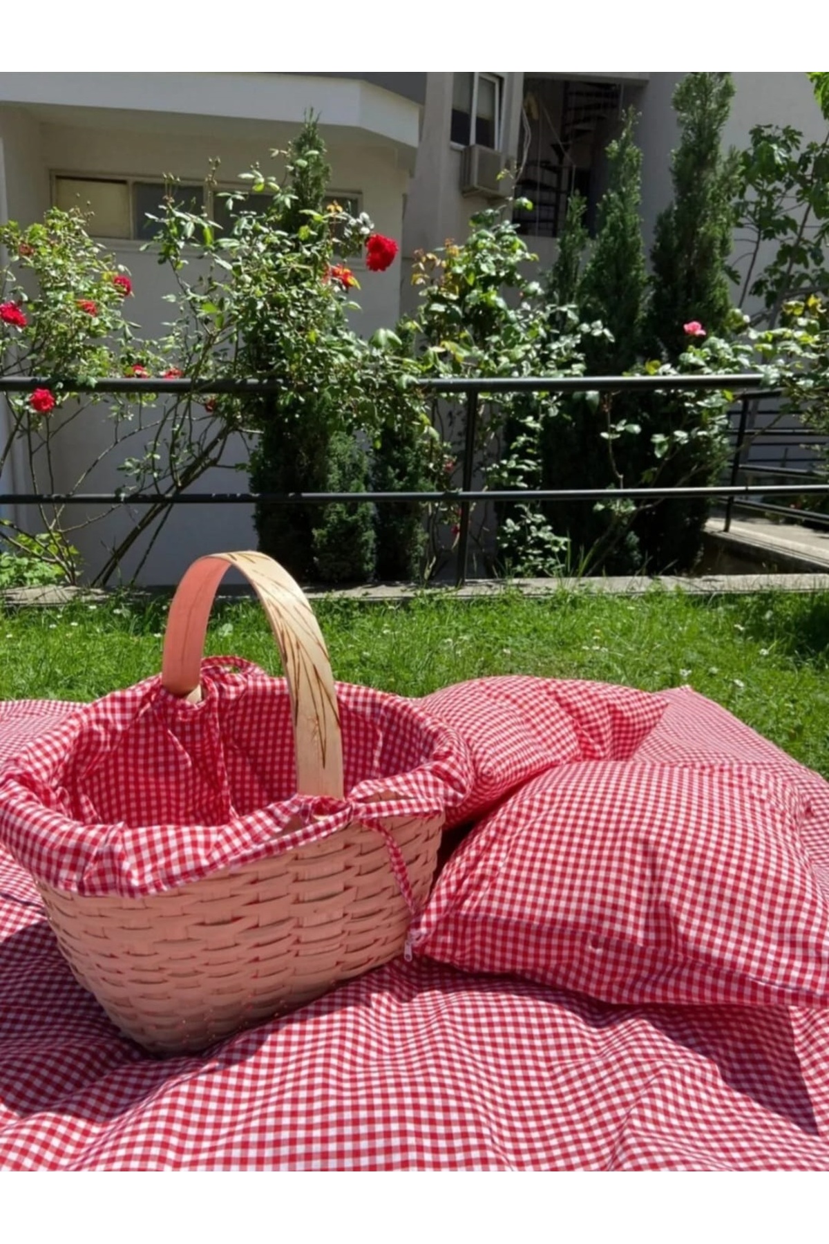 Home Piknik Seti 6 Parça Kırmızı Pitikareli Piknik Seti - Fiyatı, Yorumları