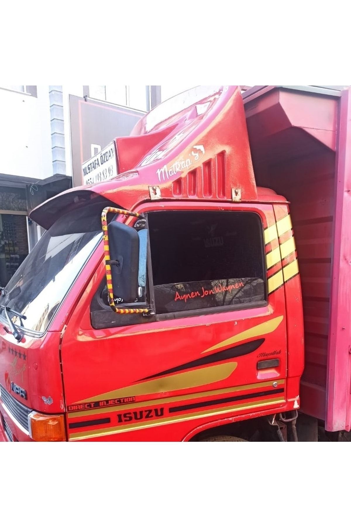 EYBA STİCKER Kamyonet Kupa Süsleme Stickeri - 20 Parça Isuzı N P R Için ...