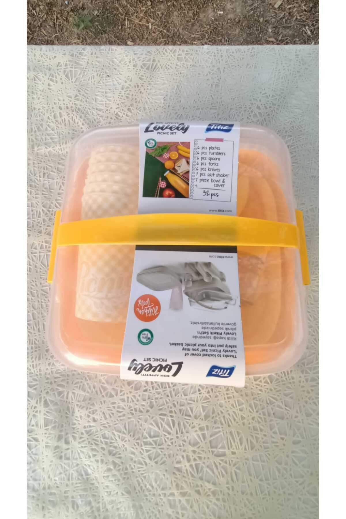 Emsal Grup Titiz Lovely Piknik Seti 6 Kişilik 33 Parça - Fiyatı, Yorumları