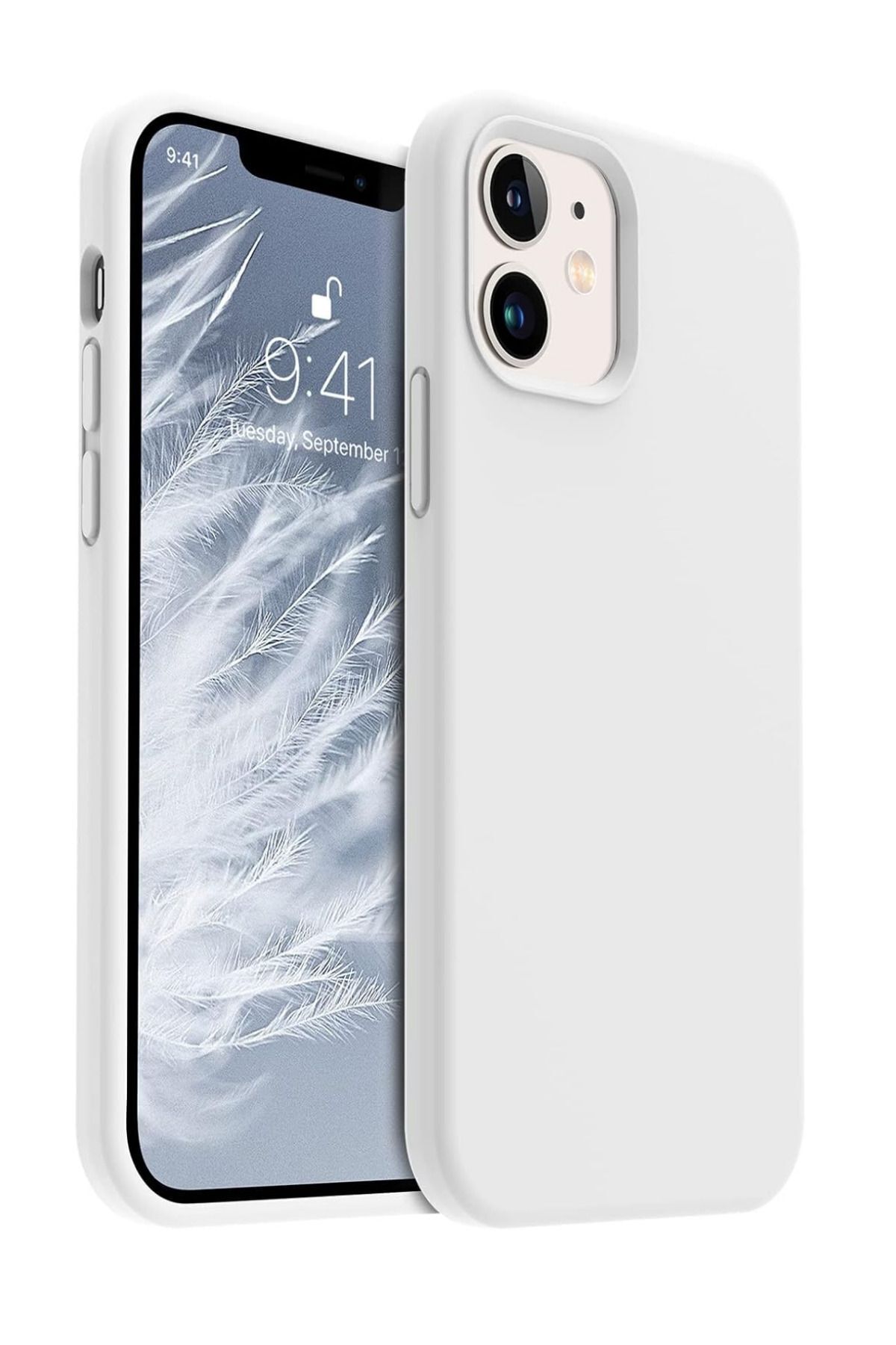 TrendCell Iphone 12/12 Pro Uyumlu Beyaz Lansman Içi Kadife Premium ...