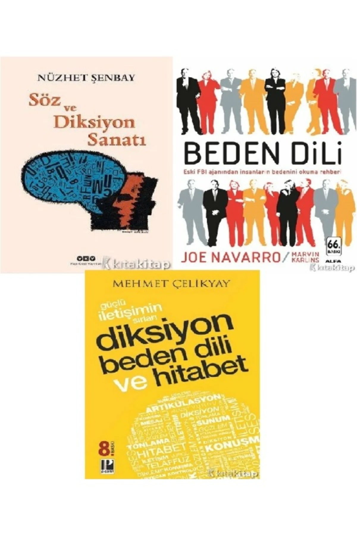 Destek Yayınları Söz ve Diksiyon Sanatı- Diksiyon Beden Dili-Beden Dili-Nüzhet Şenbay-Joe ...