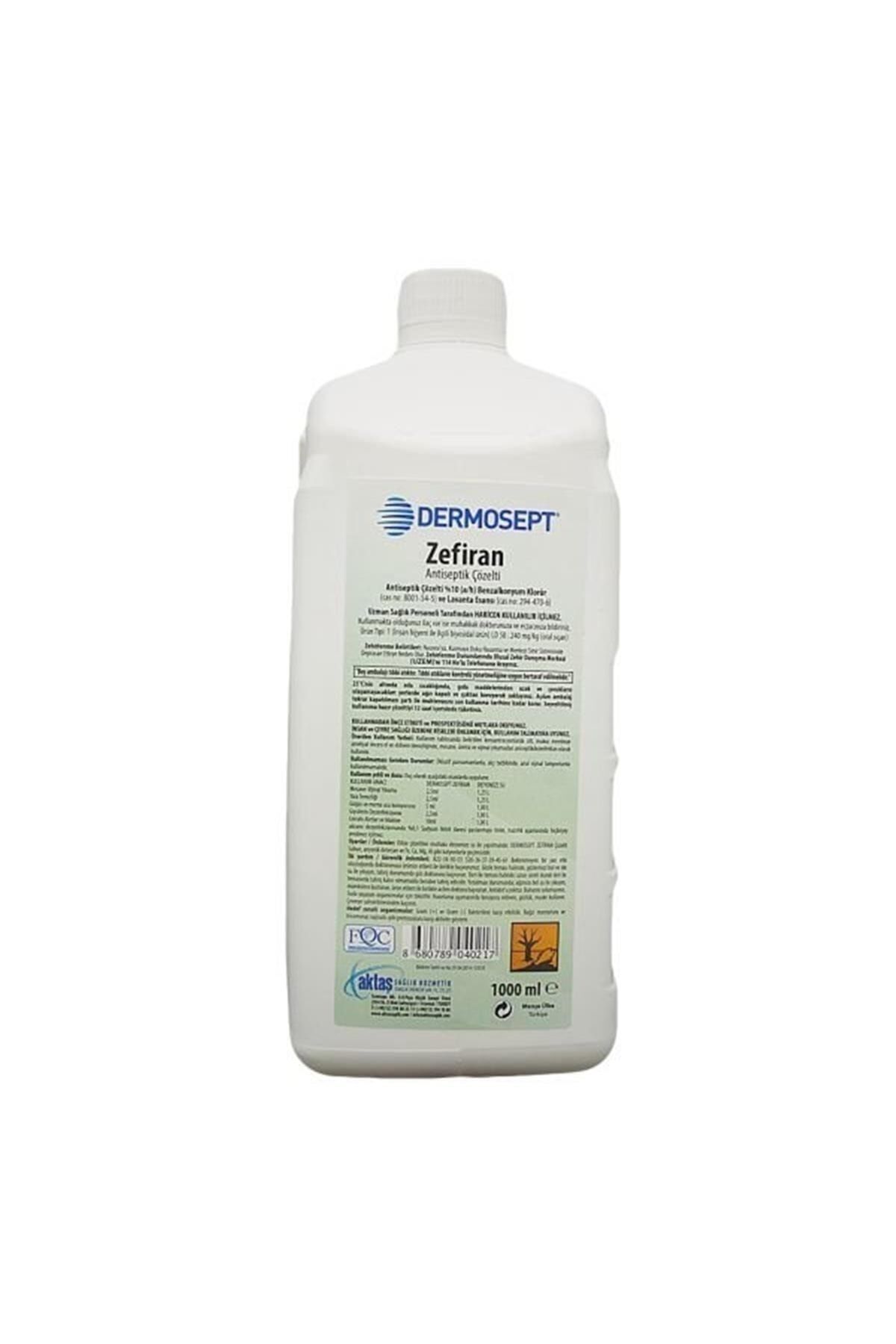 Dermosept Zefiran Çözelti 1000 Ml Fiyatı, Yorumları - Trendyol