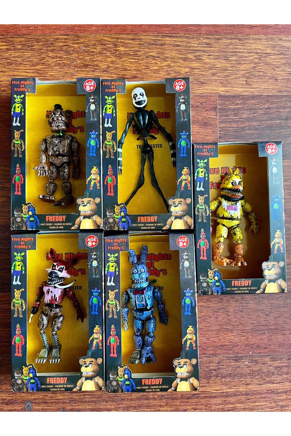 Retoys Five Nights At Freddy 5'lİ Set Işıklı Karakter Figür Oyuncak ...