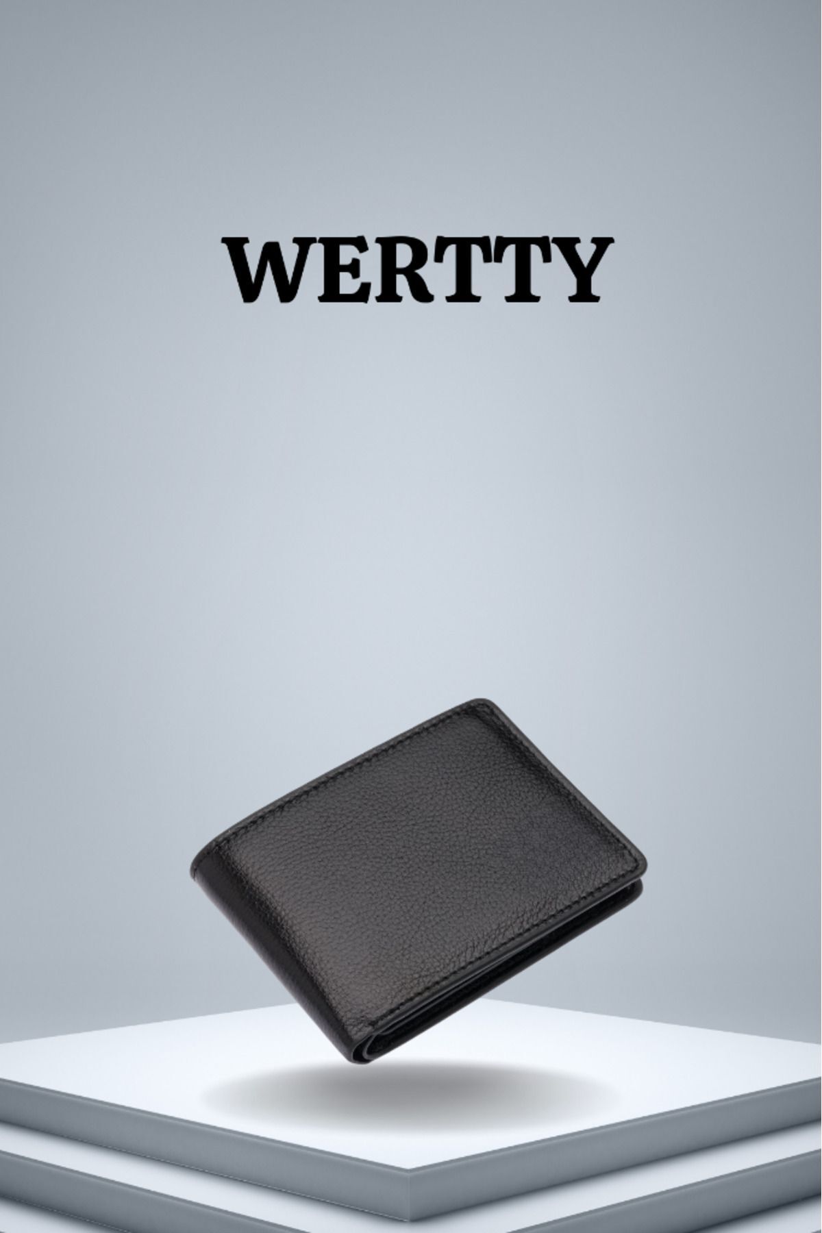 Wertty Hakiki Deri Kağıt Para Bölmeli Bol Kartlıklı Erkek Cüzdan ...