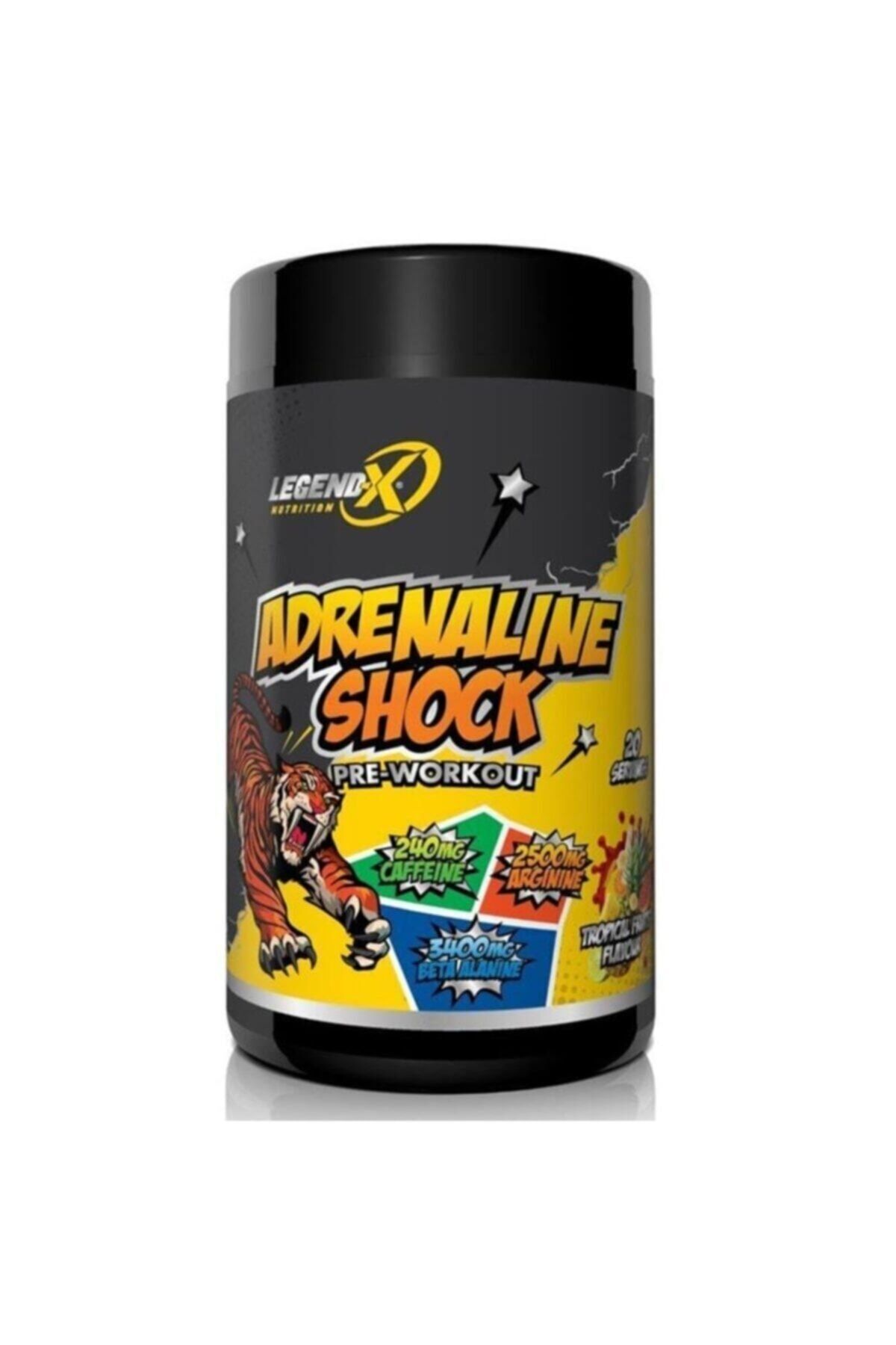 LEGEND-X Adrenaline Shock Pre Workout 300 Gr - Tropikal Meyveler ...