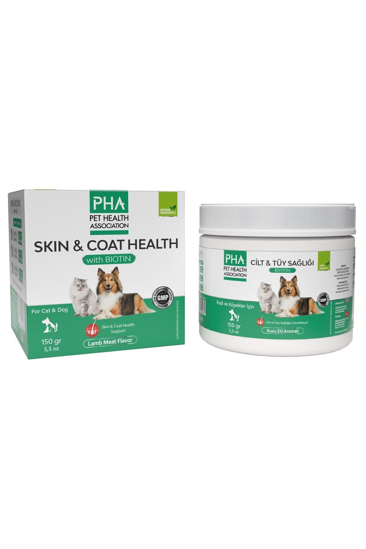 PHA Skin& Coat Health Kedi Köpekler Için Biotin Katkılı Cilt Ve Tüy ...
