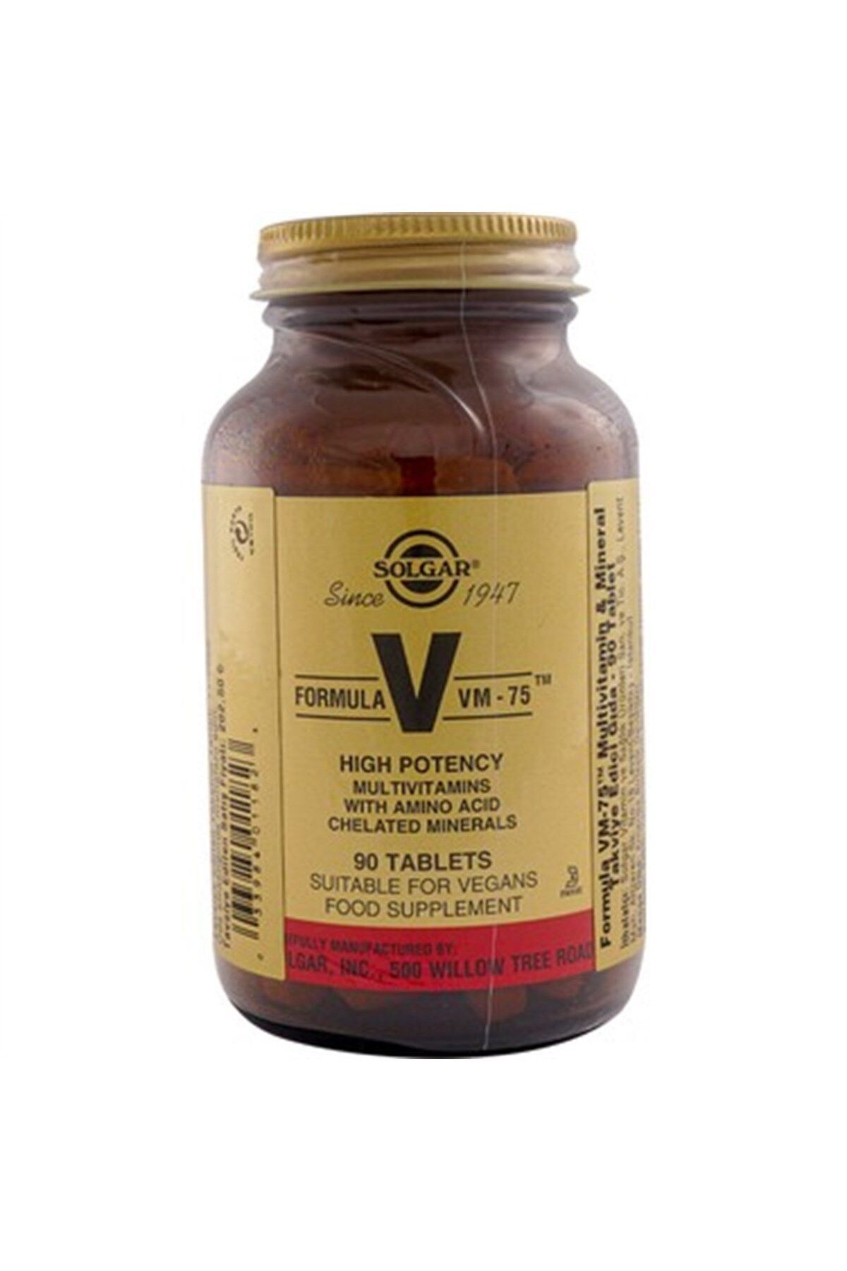 Solgar Vm 75 Multivitamin 90 Tablet - Fiyatı, Yorumları