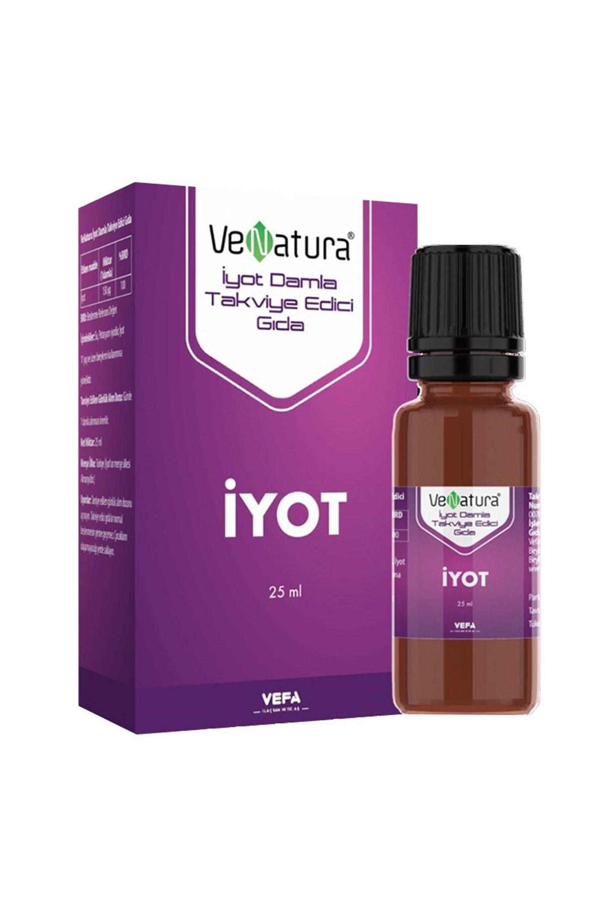Venatura İyot Damla 25 ml - Fiyatı, Yorumları