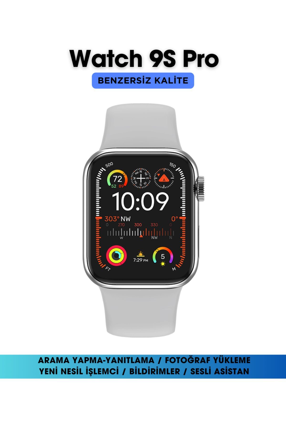 Teknodrone Akıllı Saat Watch 9S Pro İos ve Android Uyumlu - Fiyatı ...