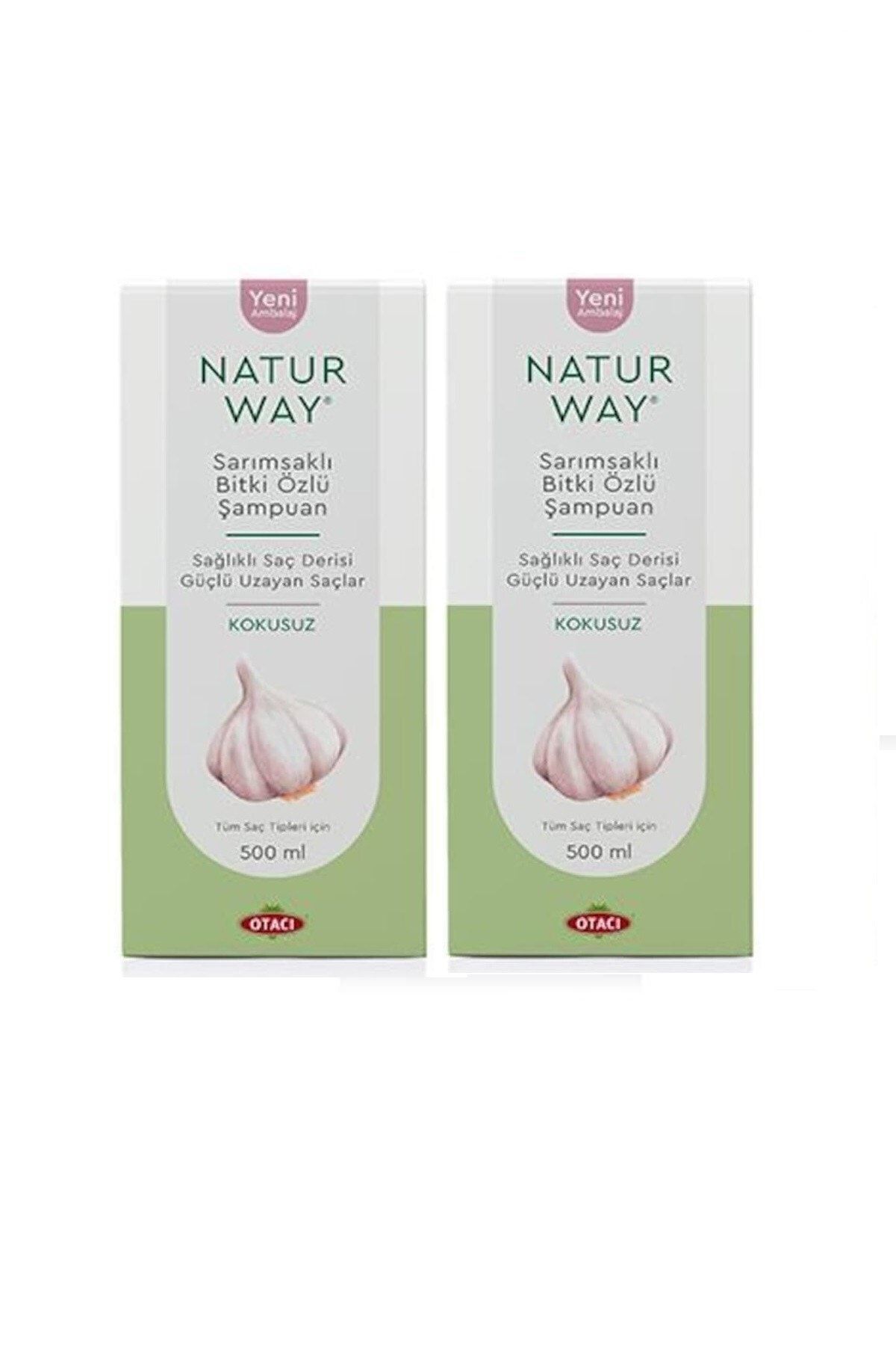 Natur Way Otacı 2 Adet Naturway Sarımsaklı Şampuan 500ml - Fiyatı ...