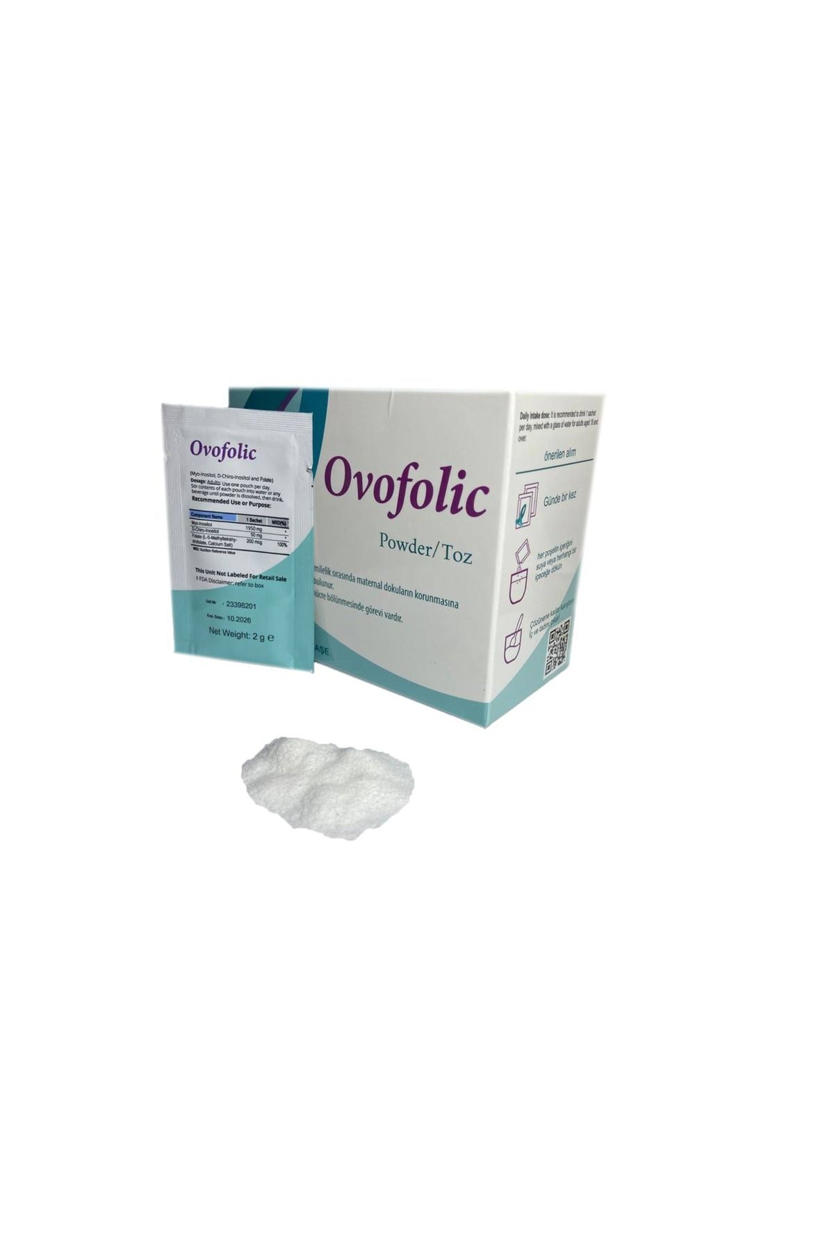 Ovofolic İnositol Takviyesi - Myo-Inositol veD-Chiro Inositol Plus ...