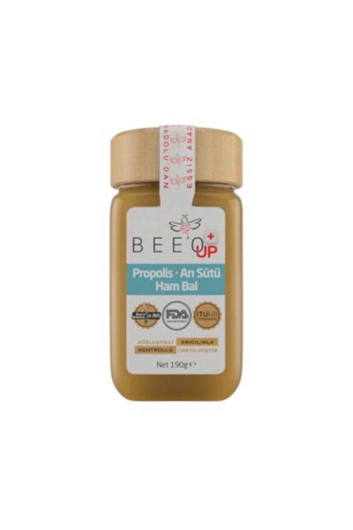 BEE'O Up Propolis Ari Sütü Ham Bal Yetiskin 190 gr Fiyatı, Yorumları - Trendyol