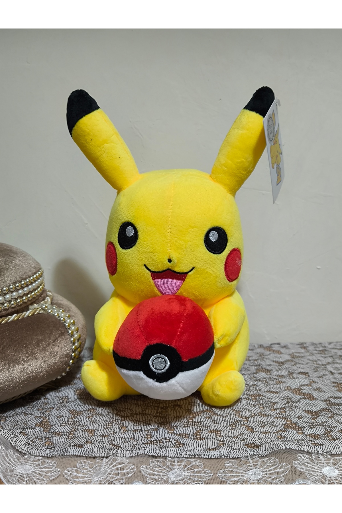 Takara Tomy Pikachu 30cm Pokemon Peluş Oyuncak Ithal Poketop Ile ...