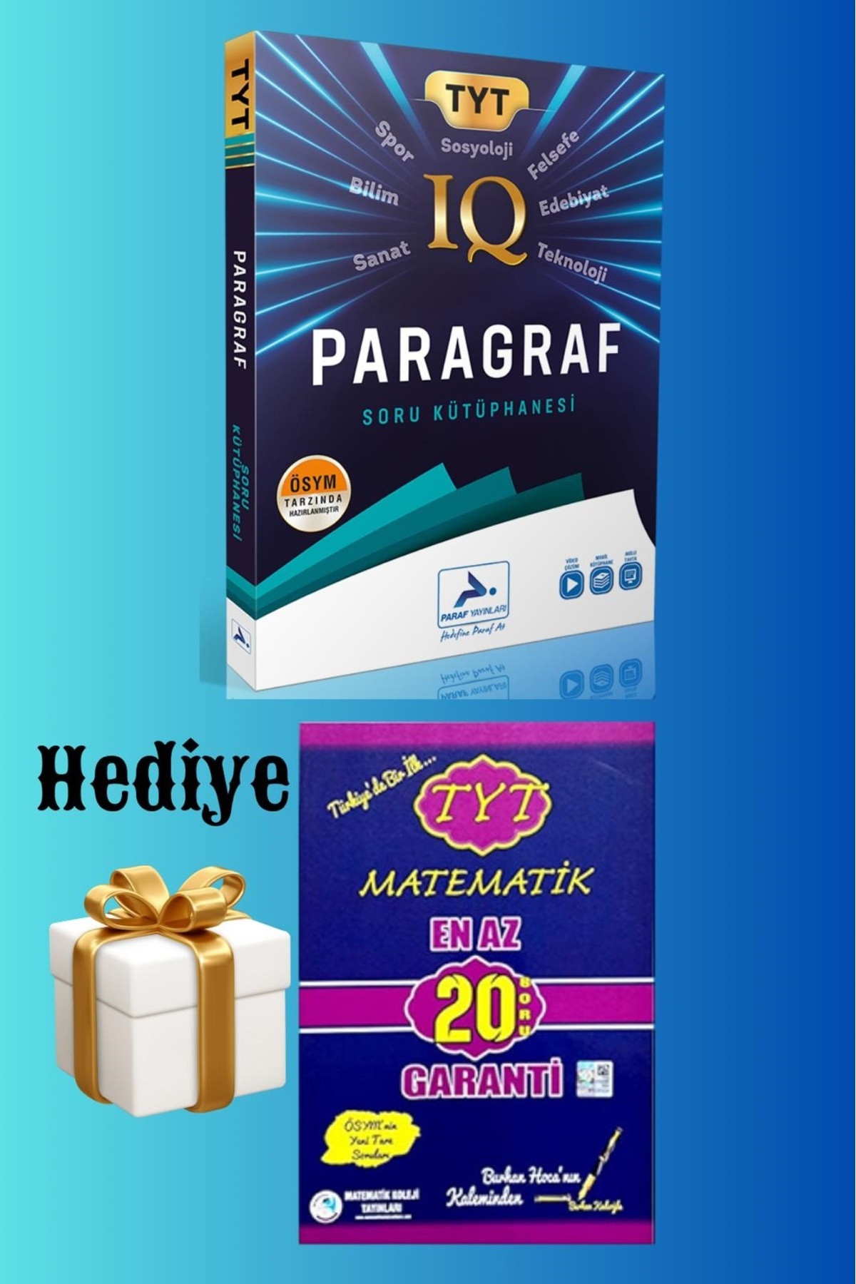 Paraf Yayınları Tyt Paragraf Soru Kütüphanesi Iq - Paraf 2025 TYT IQ MATEMATİK KOLEJİ ...