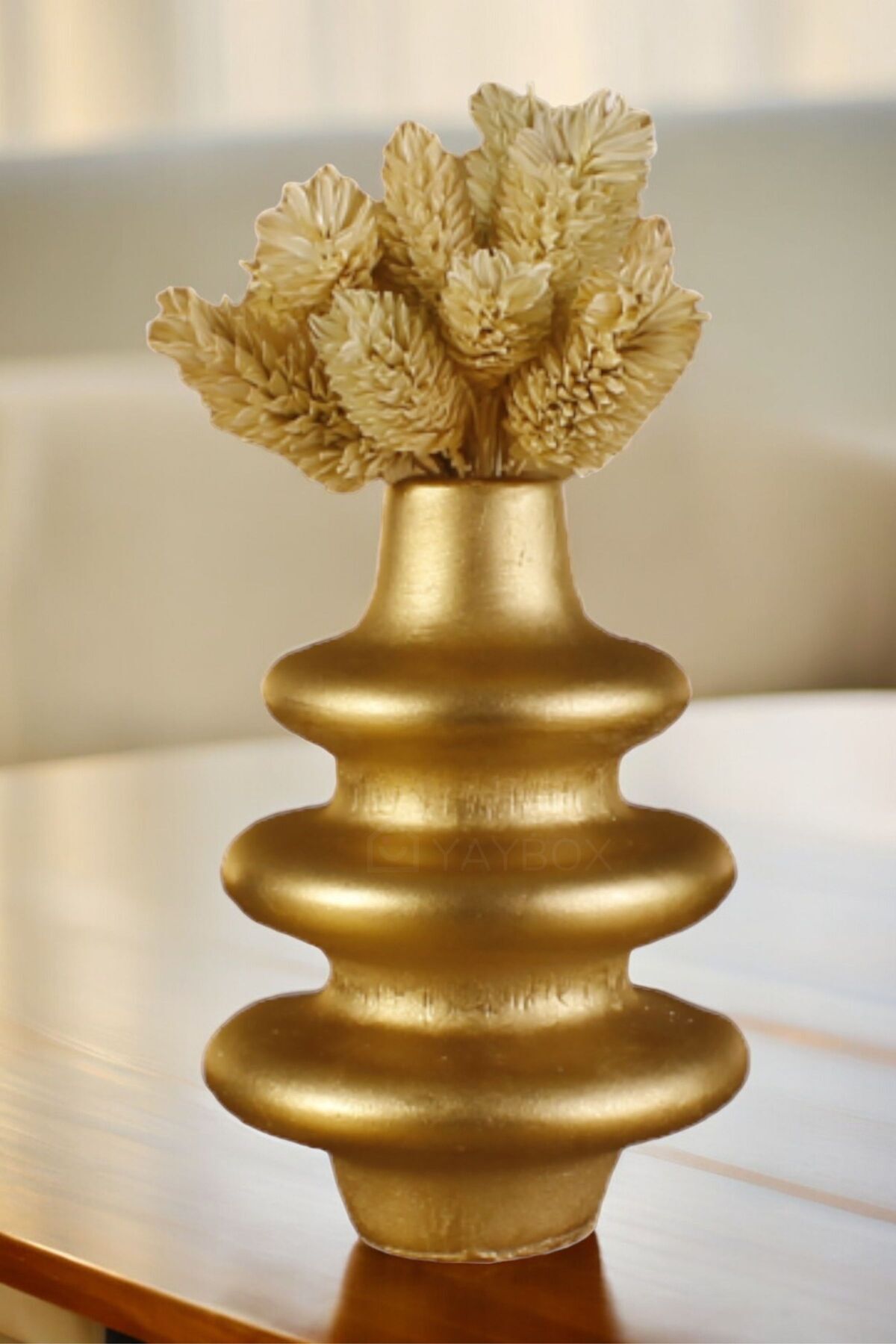 YAYBOX Dekoratif Vazo El Yapımı Altın Renk Model 5 Fiyatı, Yorumları ...