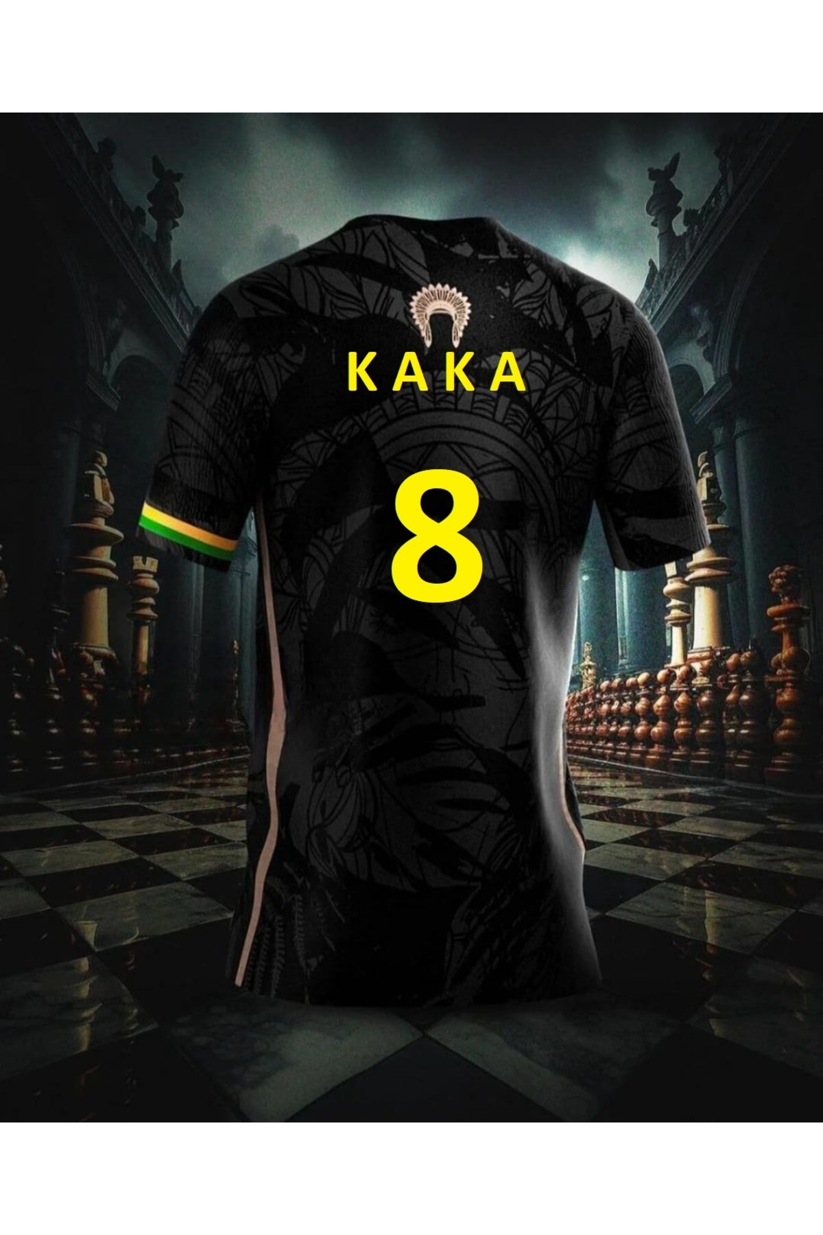 Legent Lady Kaka Brezilya Özel Tasarım Siyah Kompset Forma Fiyatı ...