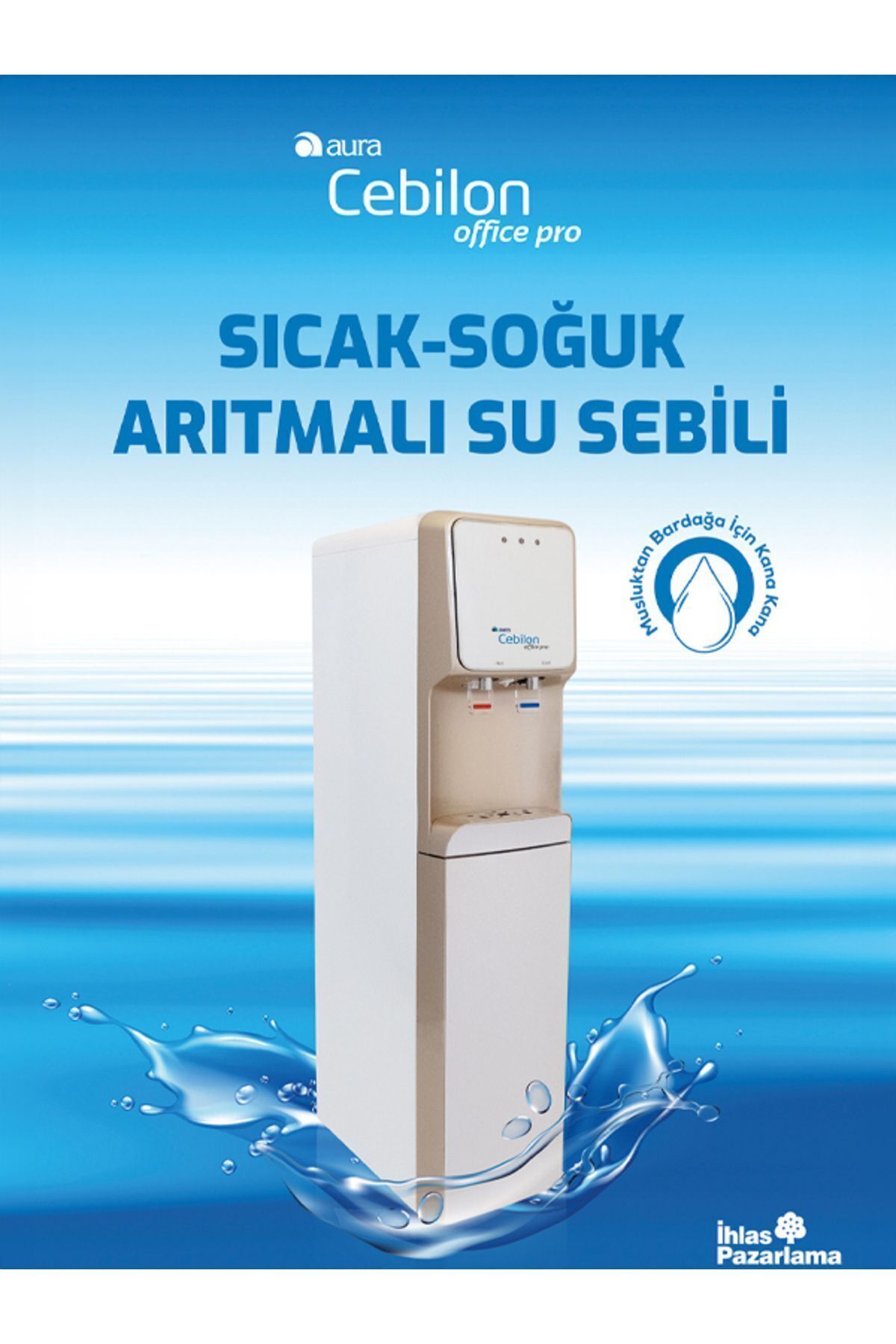 Aura Cebilon Office Pro Su Arıtmalı Sebil - Fiyatı, Yorumları