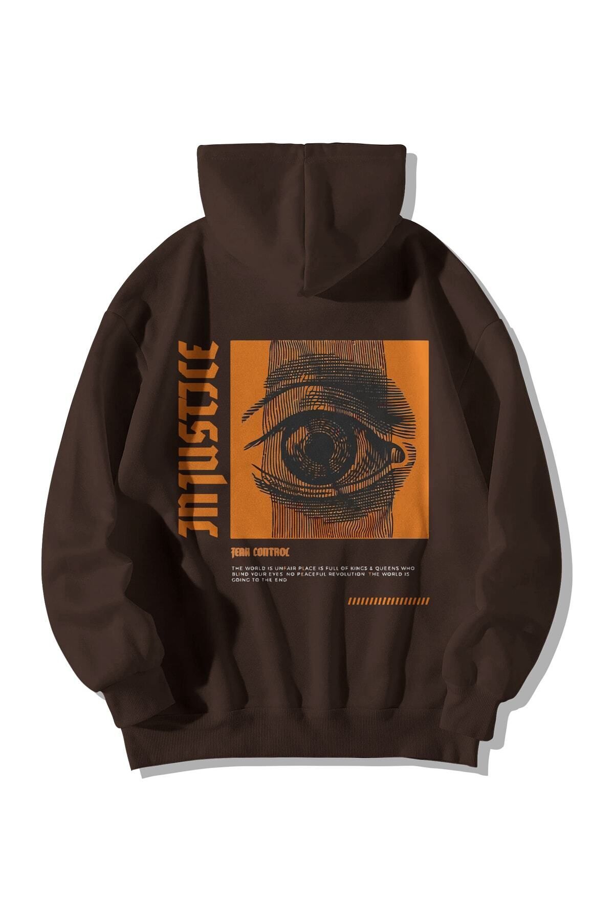 Scrovtie Kadın Erkek Krem Travis Scott Telekinesis Baskılı Oversize ...