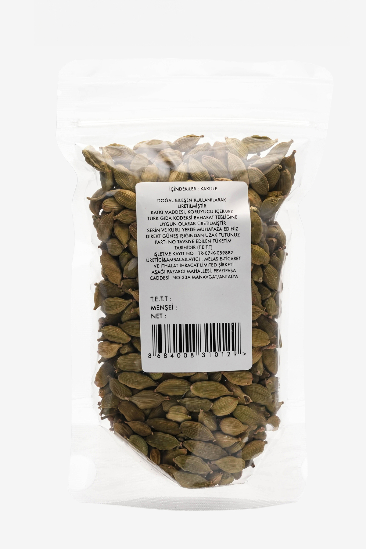 SELNUS Kakule ( Cardamom ) 50 gram ( Elettaria Cardamomum ) Çayı ...