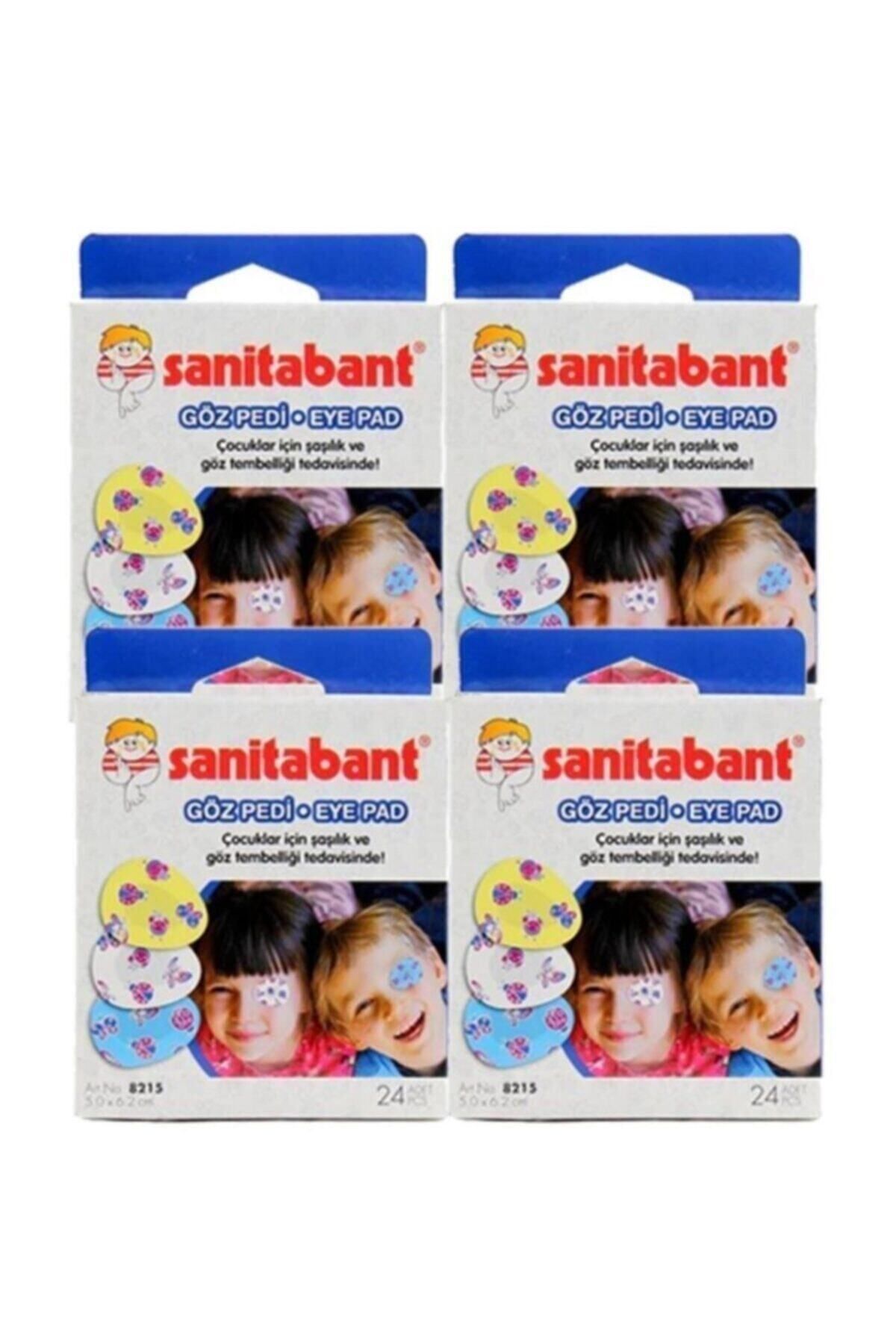 Sanitabant Eye Pad Göz Kapama Bandı 24 Lü 4 Kutu (96 Adet) - Fiyatı ...