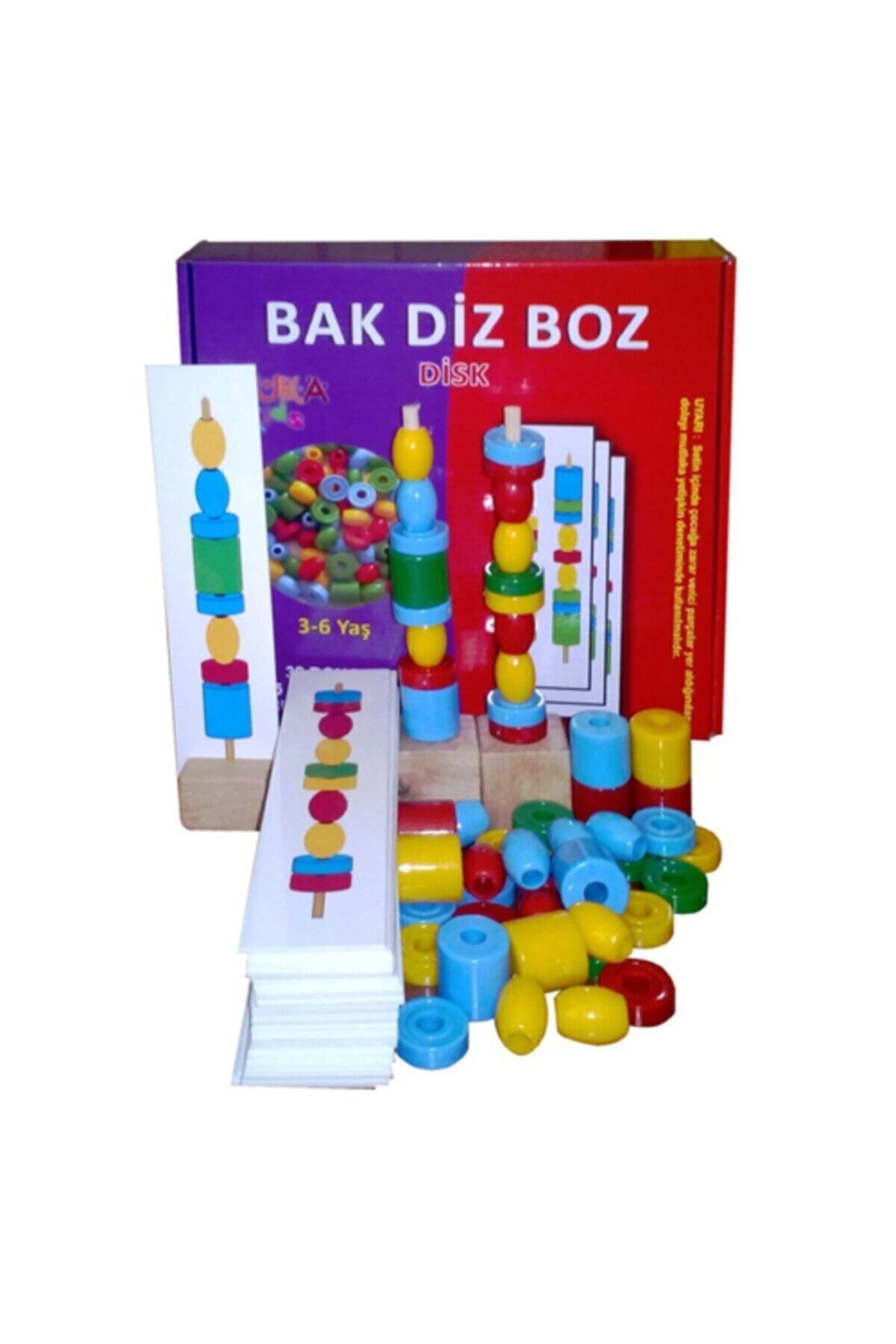 Genel Markalar Bak Diz Boz Disk (BONCUK DİZME OYUNU) (3-6 YAŞ) Yukakids - Fiyatı, Yorumları