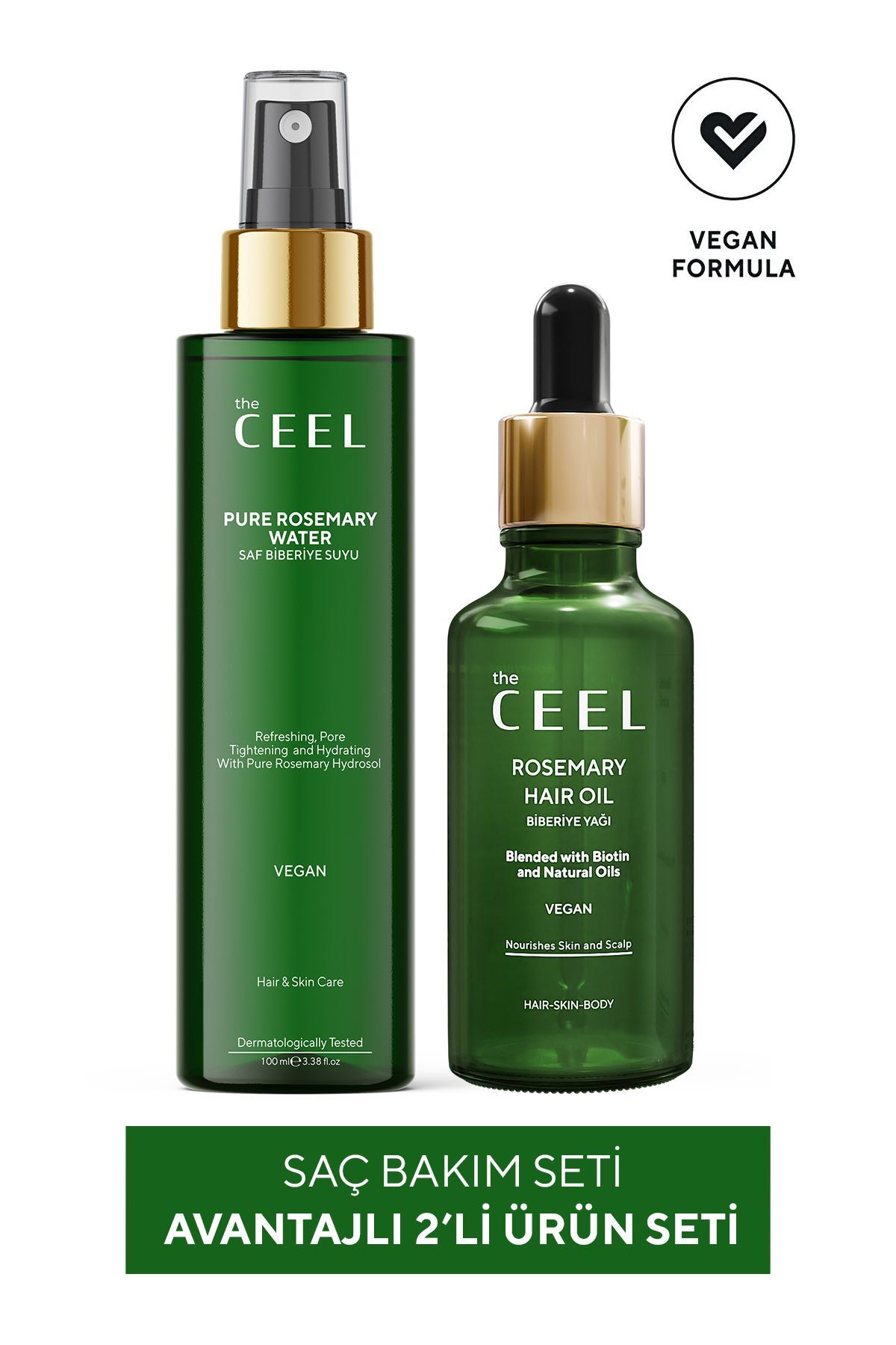 The Ceel Dökülme Karşıtı ve Aşırı Yıpranmış Saçlara Özel Saç Bakım Seti ...