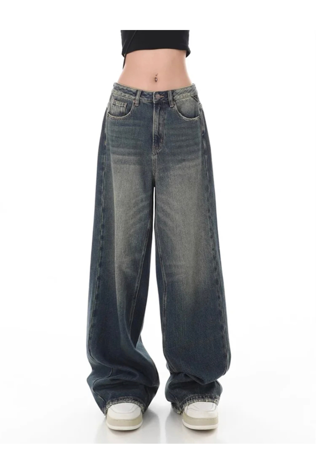 DEEFWEAR Y2K uniszex táskás Jean nadrág - Vintage Design - Trendyol