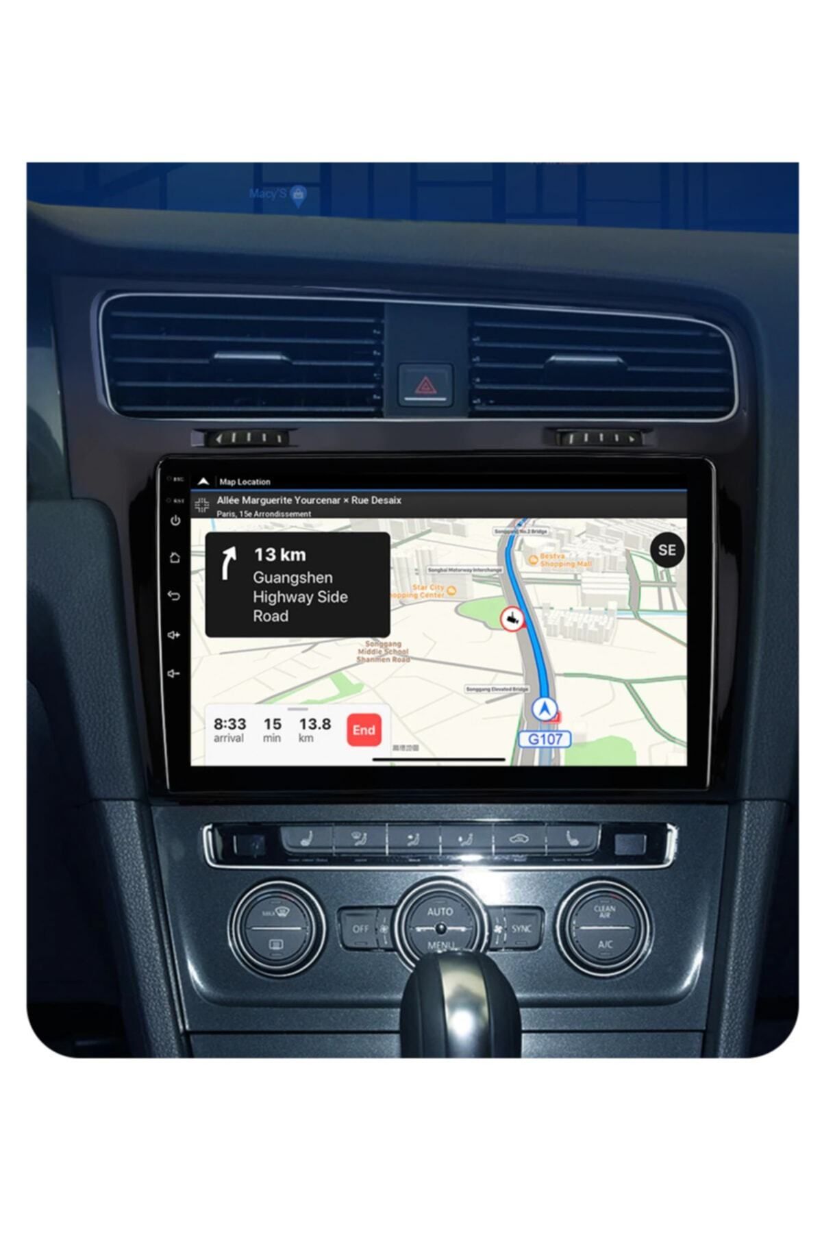 EXVOL Volkswagen Golf 7 Multimedya 10 Inc Hd Ips Ekran 2gb/32gb Android ...