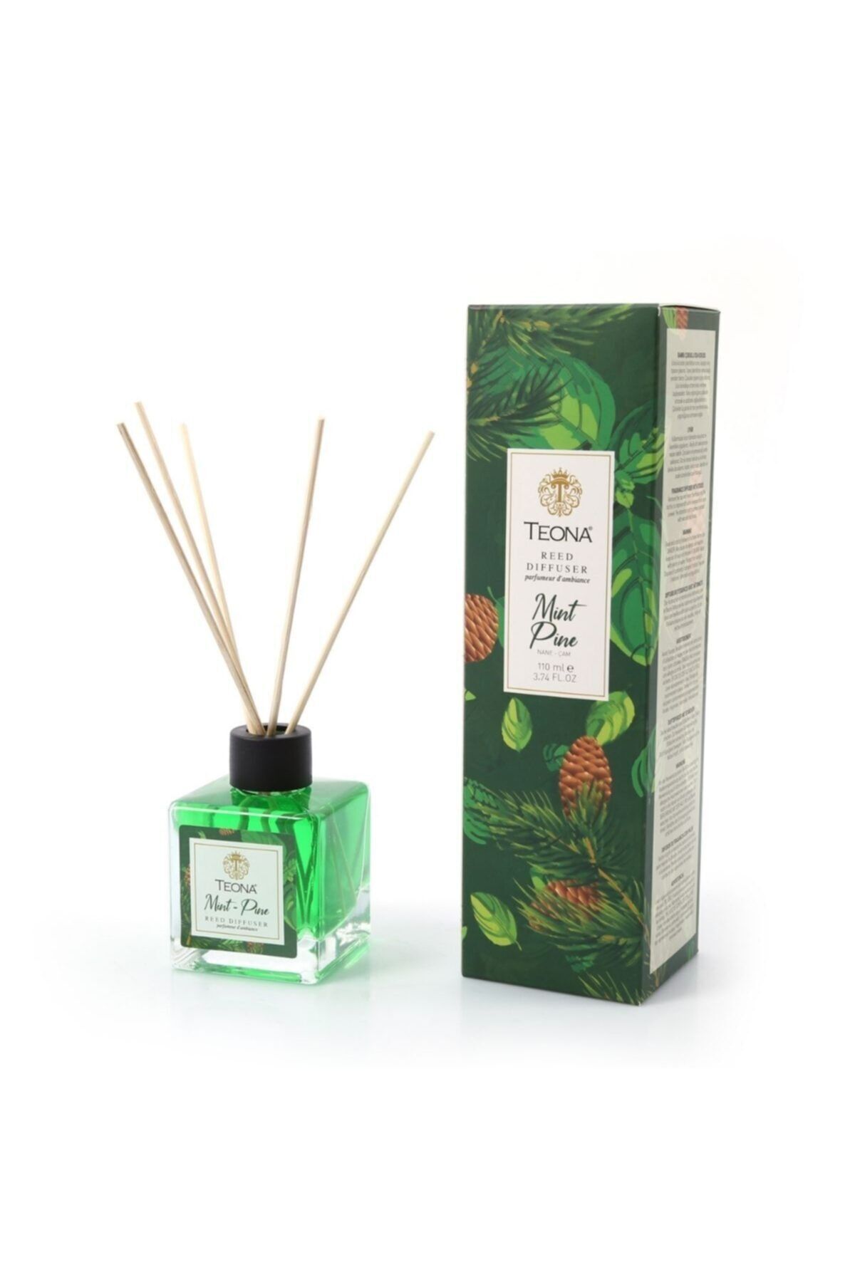 TEONA Reed Diffuser Mint Pine Bambu Çubuklu Oda Kokusu 110 Ml Fiyatı ...