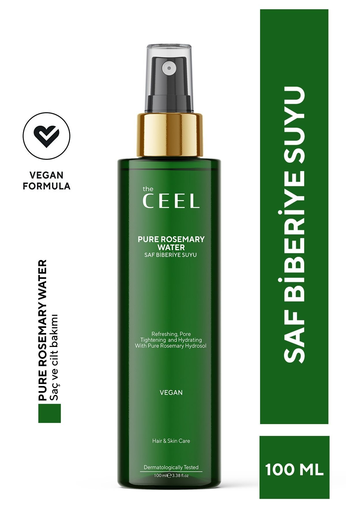 The Ceel Biberiye Suyu Dökülme Karşıtı ve Hızlı Saç Uzatma Etkili Saf ...