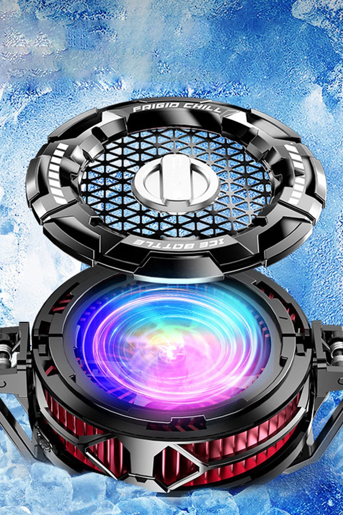 GHK TECH 27w Rgb Radyatör Telefon Soğutucu Fan Kablosuz Şarj Gaming ...