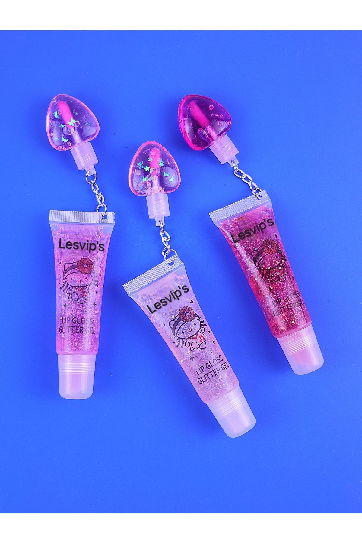 Lesvip's Glitter jel dudak parlatıcı etkili lip gloss 3 adet Fiyatı ...