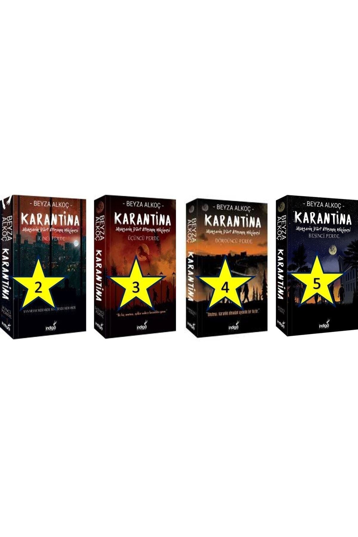 İndigo Kitap Karantina 2-3-4-5.perdeler Karton Kapak - Fiyatı, Yorumları
