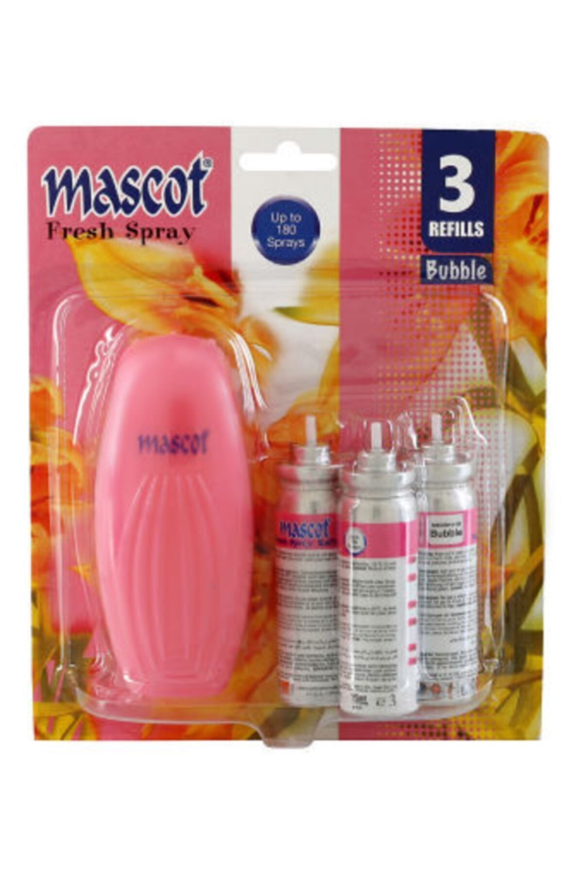 Discover Mascot Fresh Sprey Set Bubble 3 Yedekli - Fiyatı, Yorumları