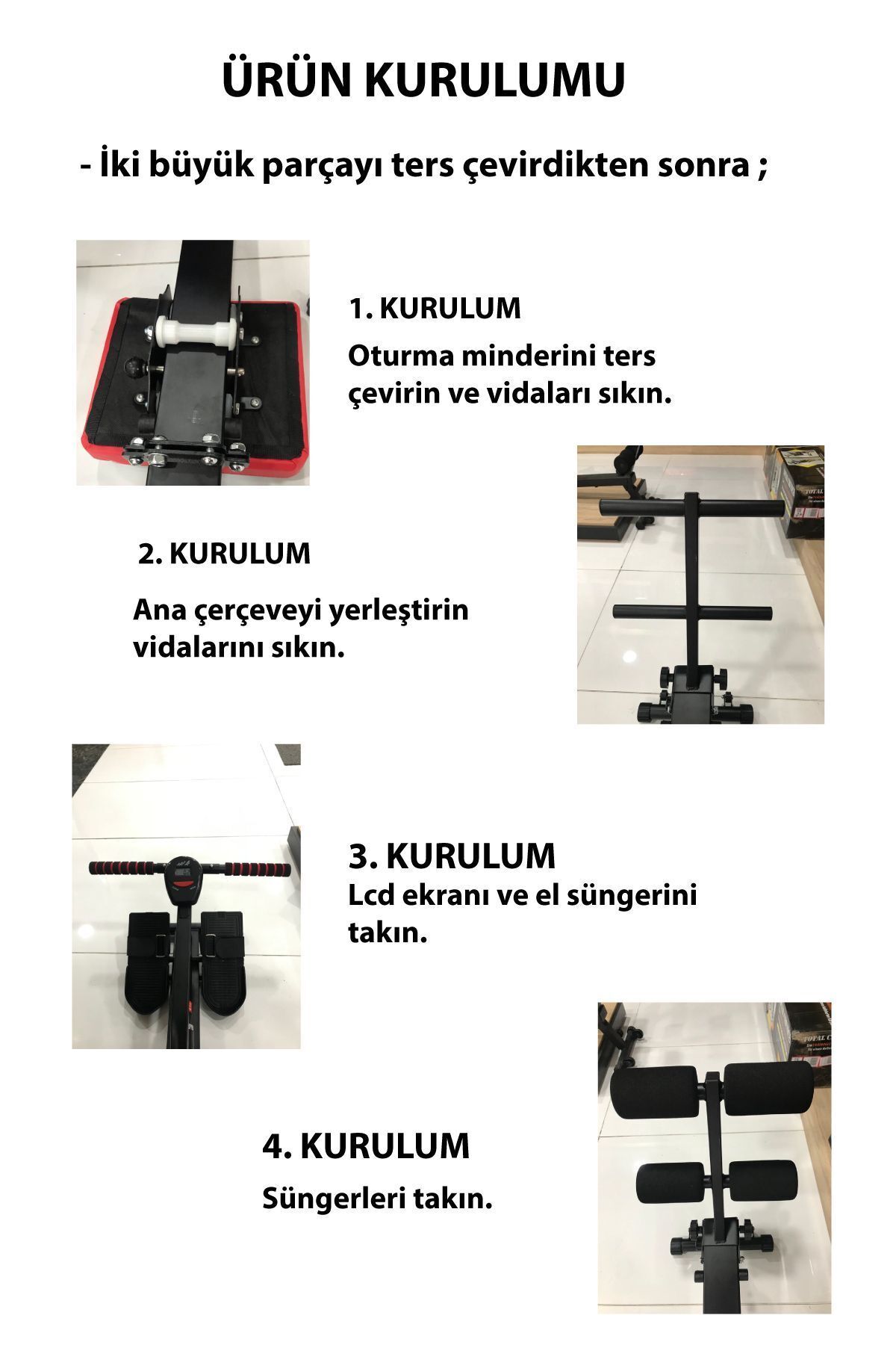 kochler Row Shaper Kondisyon Küreği - Mekik Aleti - Fitness Aleti ...