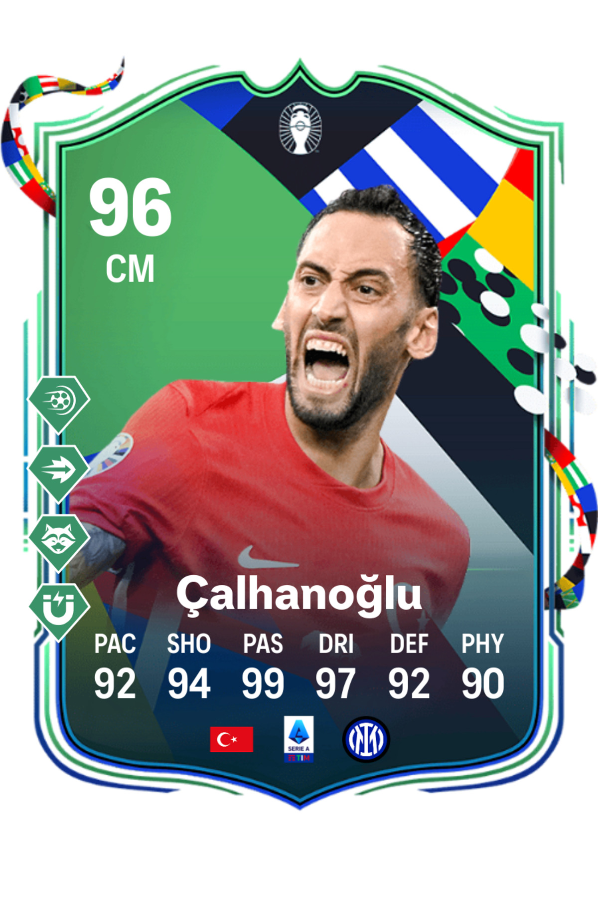 BERKANTTP Hakan Çalhanoğlu UEFA EURO Path to Glory Fut CardFiyatı ...