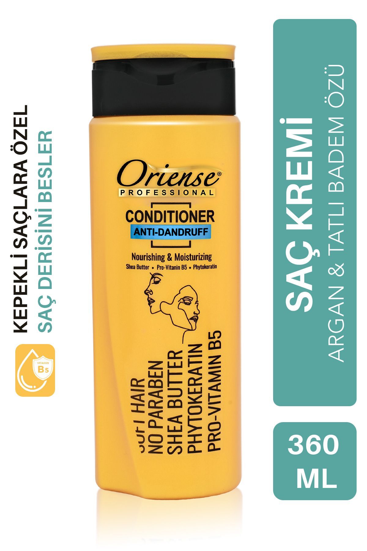 ORİENSE Professıonal 360ml Kepek Önleyici Saç Kremi, Anti-dandruff ...