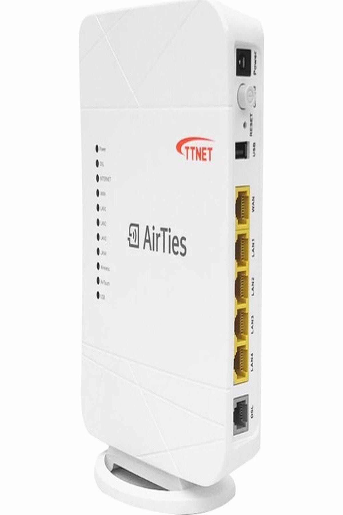 AirTies Air 5650 V3 4 Port + USB ADSL2/VDSL2 Kablosuz Modem Fiyatı ...