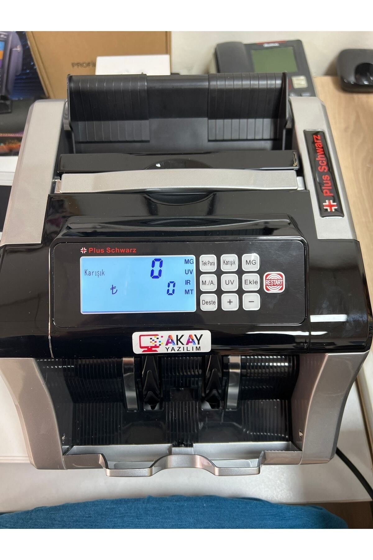 Plus Schwarz Para Sayma Makinesi Çoklu Fonksiyonel Teknoplus Plus ...