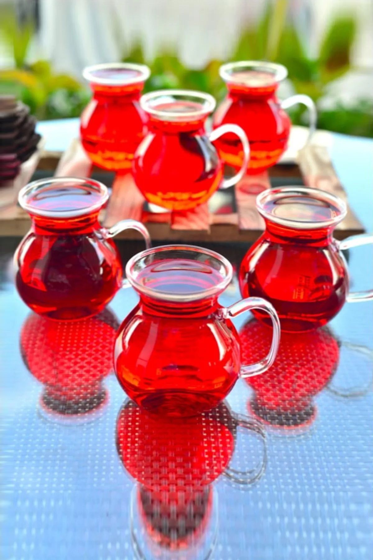 ASYA BAZAAR 6 Lı Kulplu Tombul Çay Bardağı | Kulplu Kazan Çay Bardağı ...